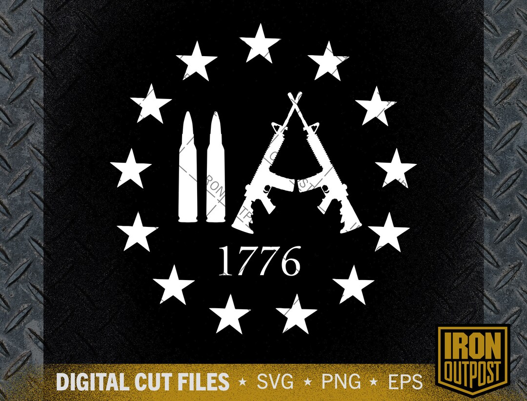 2nd Amendment Svg, Patriotic Svg, 2A Gun Rights Svg, AR15 Svg, July 4th ...
