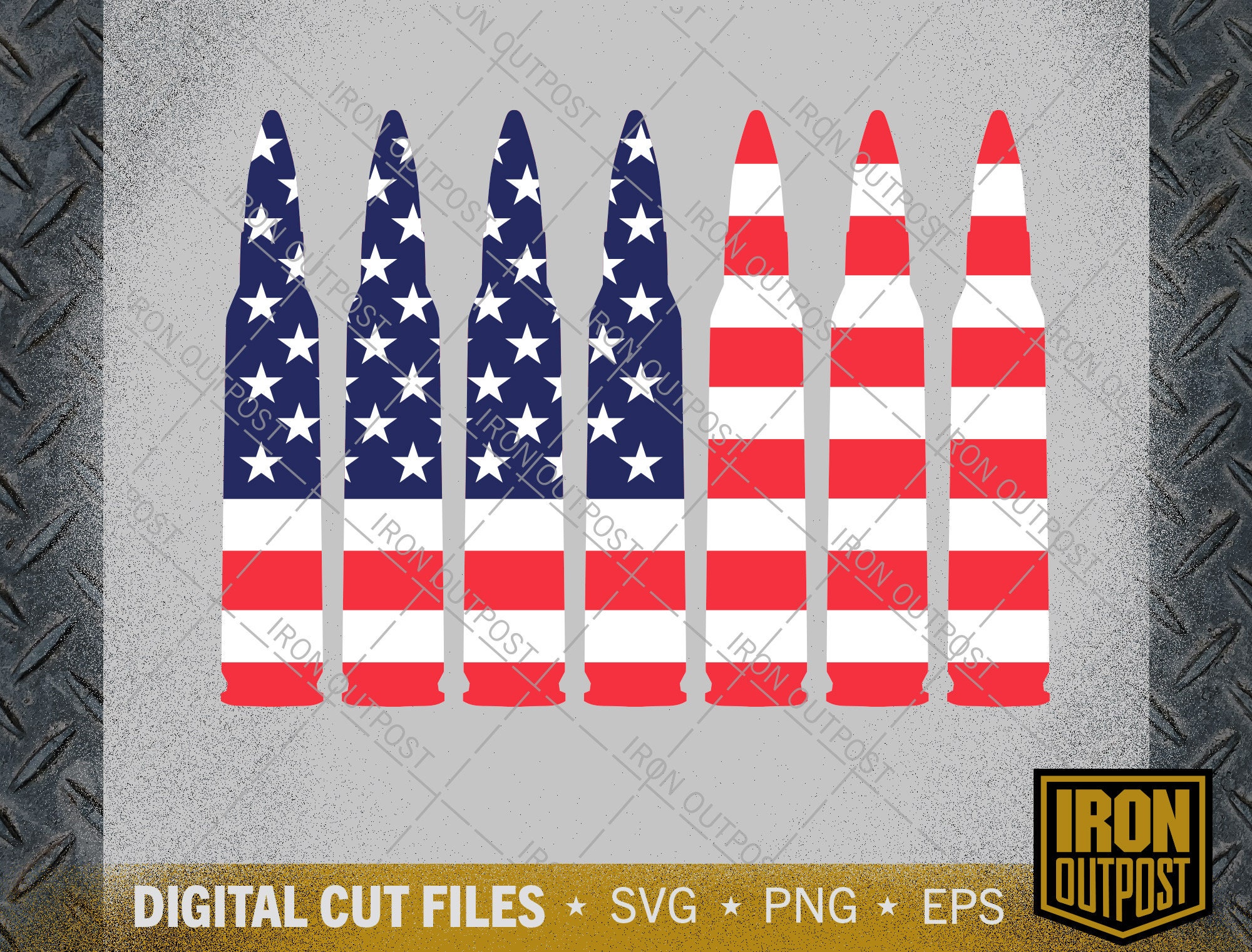 US Flag Ammo, 556 2A AR15 Svg, 2A Svg, Patriot Svg, July 4th Svg, Gun ...