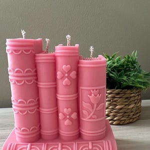 Book Shaped Candle | Sculptural Candle| Book Reader Gift | Home Decor ...