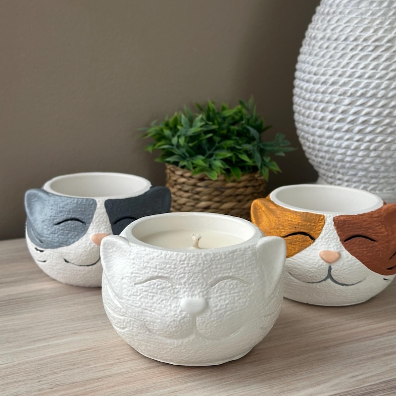 Cozy Cat Candles - Etsy