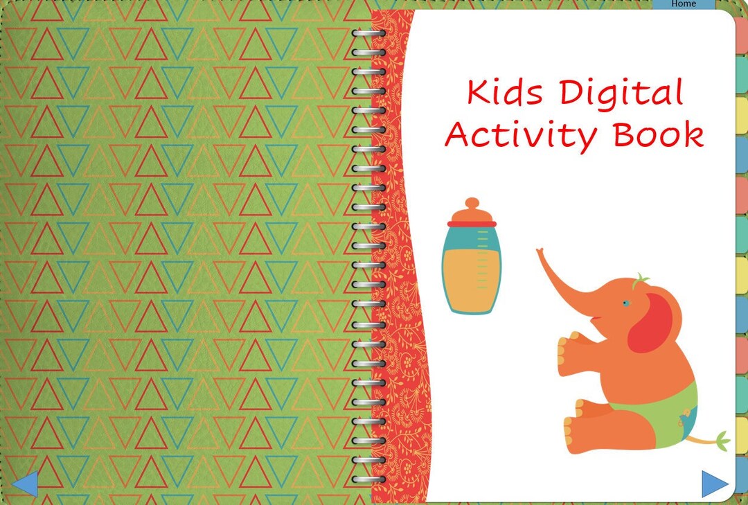 Kids Activity Book, Writing, Math, Problem Solving, - Etsy