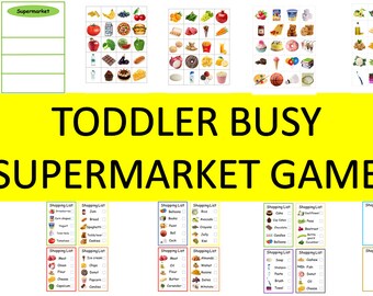 Grocery List for Kids - Etsy