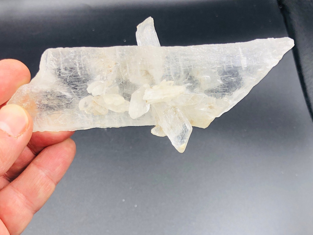 Stunning Gypsum Mineral Specimen for Crystal Collection, Raw Natural ...