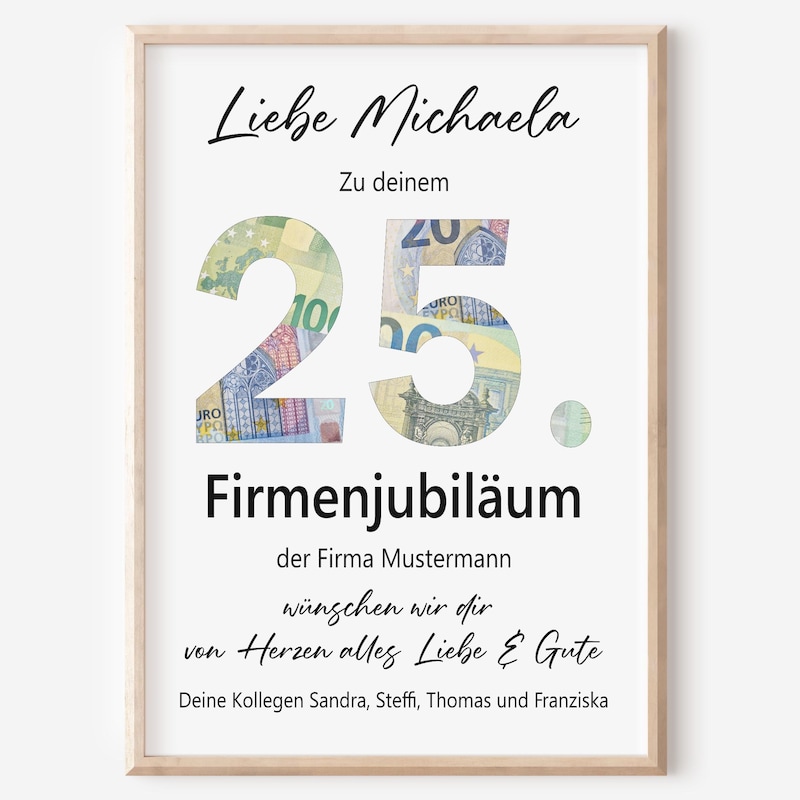 Geschenke Zum 25 Firmenjubilaum
