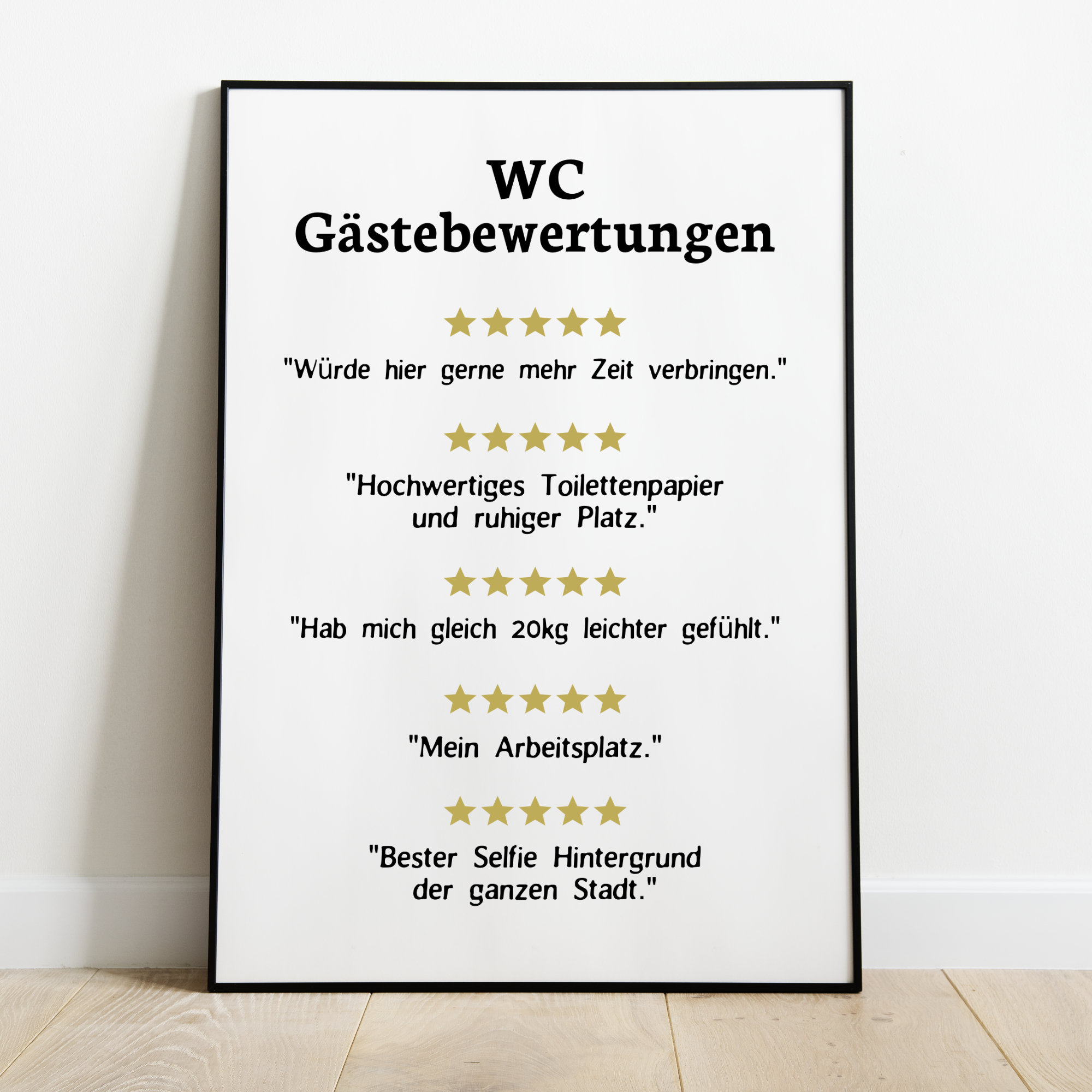 Poster Gaste Wc
