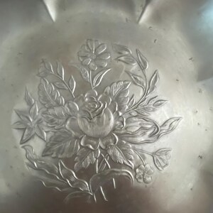 Vintage MCM Everlast Hand Forged Hammered “depression Silver” Aluminum ...