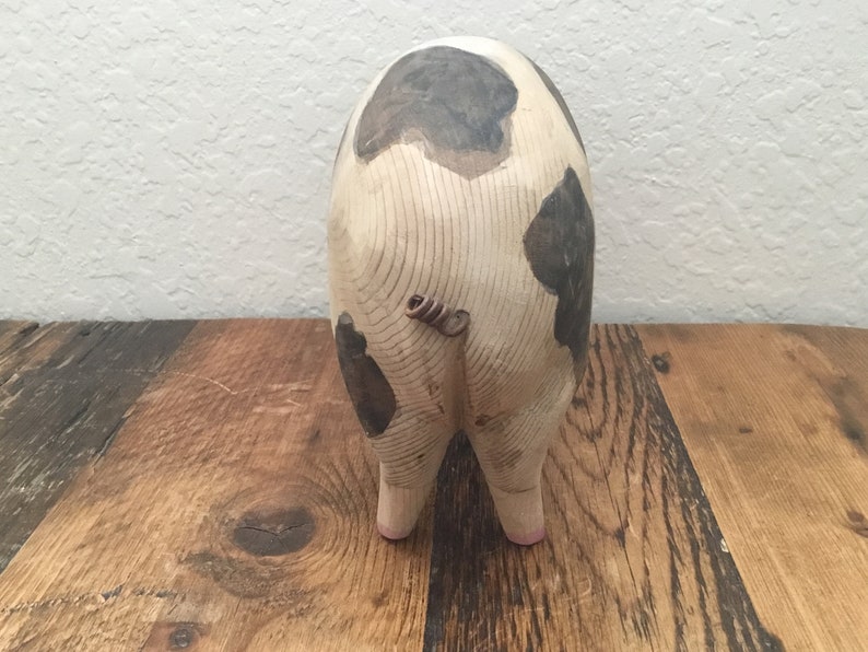 Vintage Rare American Folk Art Pig by Santa Fe New Mexico Artist ...