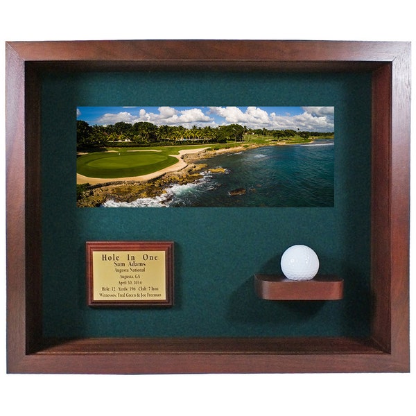 Hole in One Shadow Box - Etsy