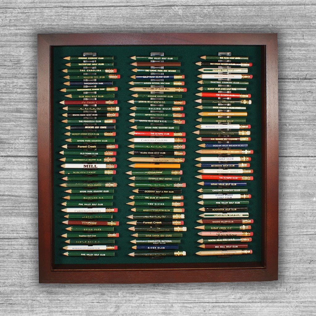 Golf Pencil Display Case | Holds 96 Round or Hexagonal Golf Pencils ...