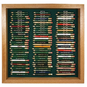 Golf Pencil Display Case | Holds 96 Round or Hexagonal Golf Pencils ...