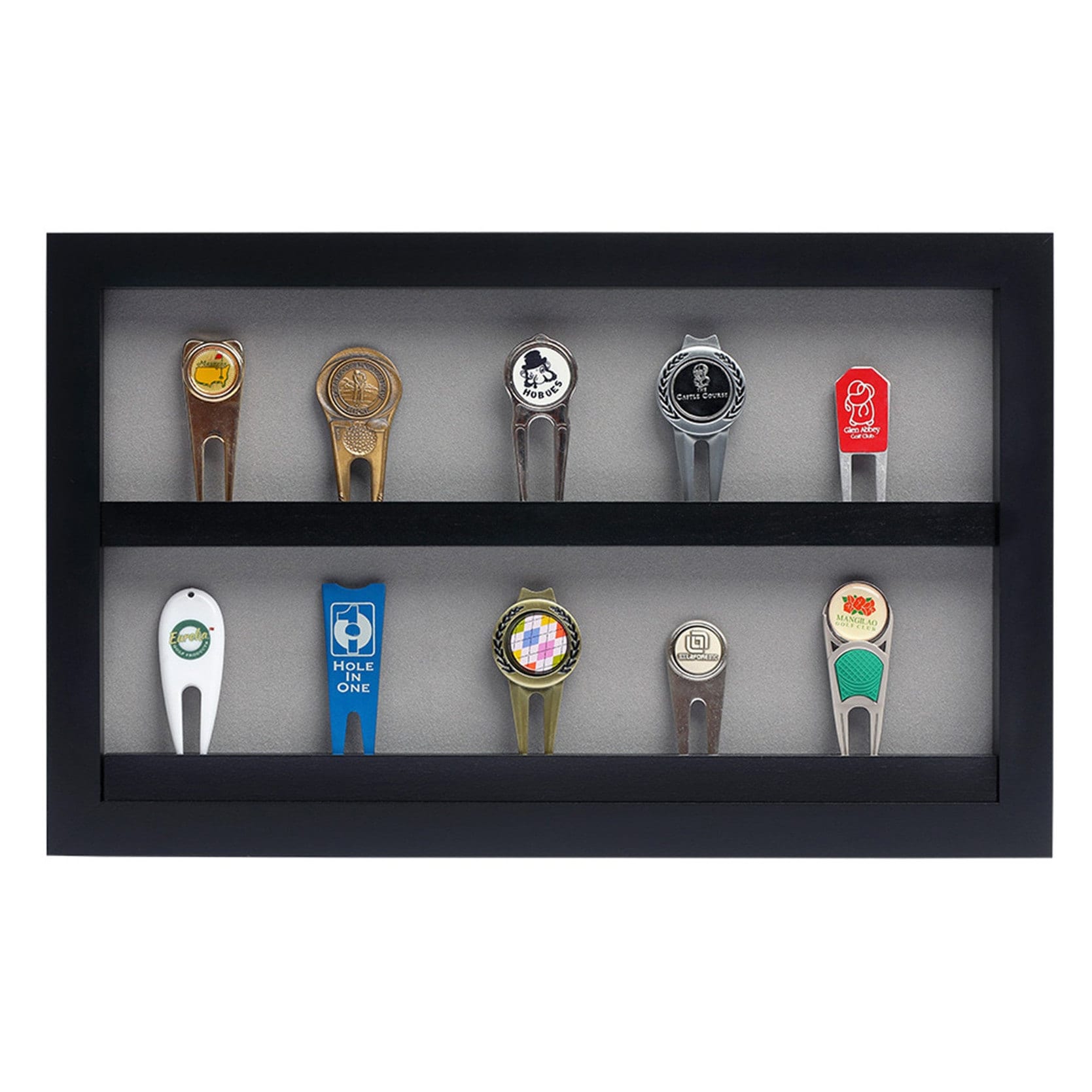 Golf Divot Tool Display Case | Holds 20 Divot Tools | Five Color ...