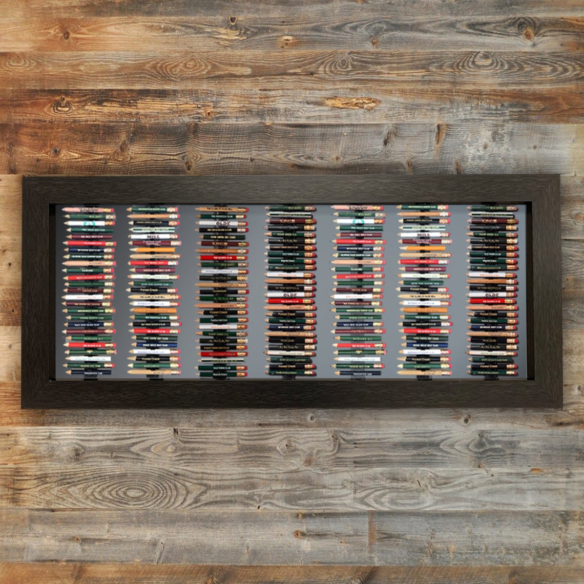 Golf Pencil Display Case | Holds 175 Round or Hexagonal Golf Pencils ...