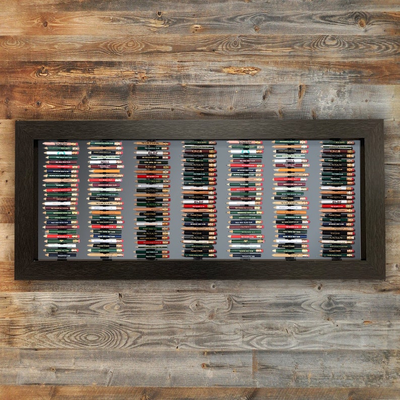 Golf Pencil Display Case | Holds 175 Round or Hexagonal Golf Pencils ...