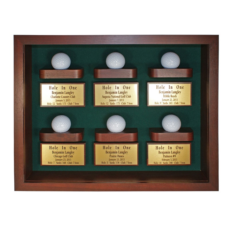 Hole in One Shadow Box - Etsy