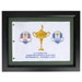 Golf Pin Flag Display Case | Solid Hardwood | Black Frame | Holds Pin ...