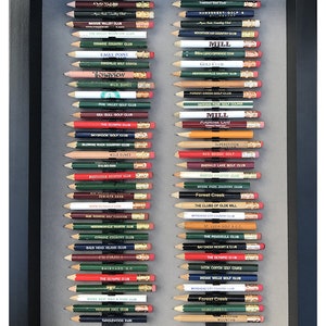 Golf Pencil Display Case | Holds 64 Round or Hexagonal Golf Pencils ...