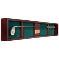 Golf Club Shadow Box Display | Solid Hardwood With Cherry Finish ...