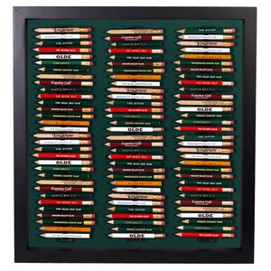 Golf Pencil Display Case | Holds 96 Round or Hexagonal Golf Pencils ...