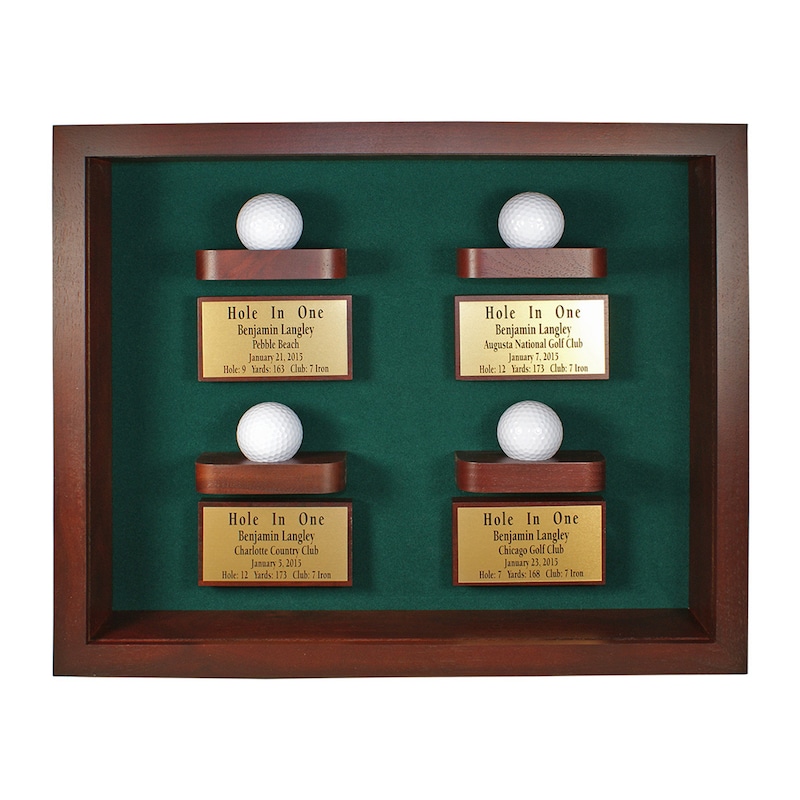 Hole in One Shadow Box - Etsy
