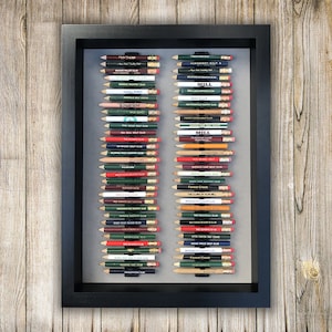 Golf Pencil Display Case | Holds 64 Round or Hexagonal Golf Pencils ...