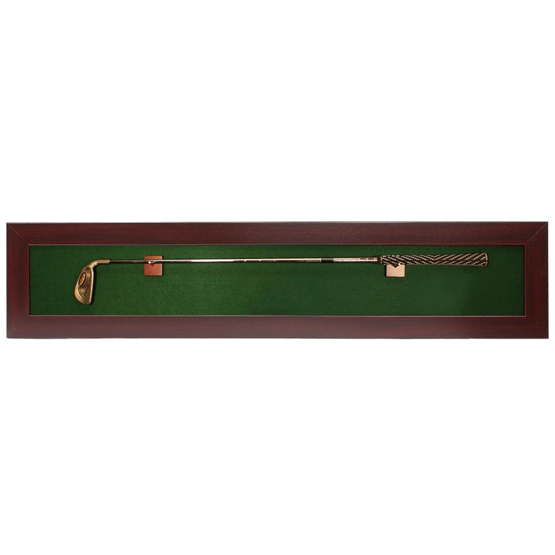 Premium Framed Golf Club Wall Mount | 1 Club Capacity | Perfect Display ...