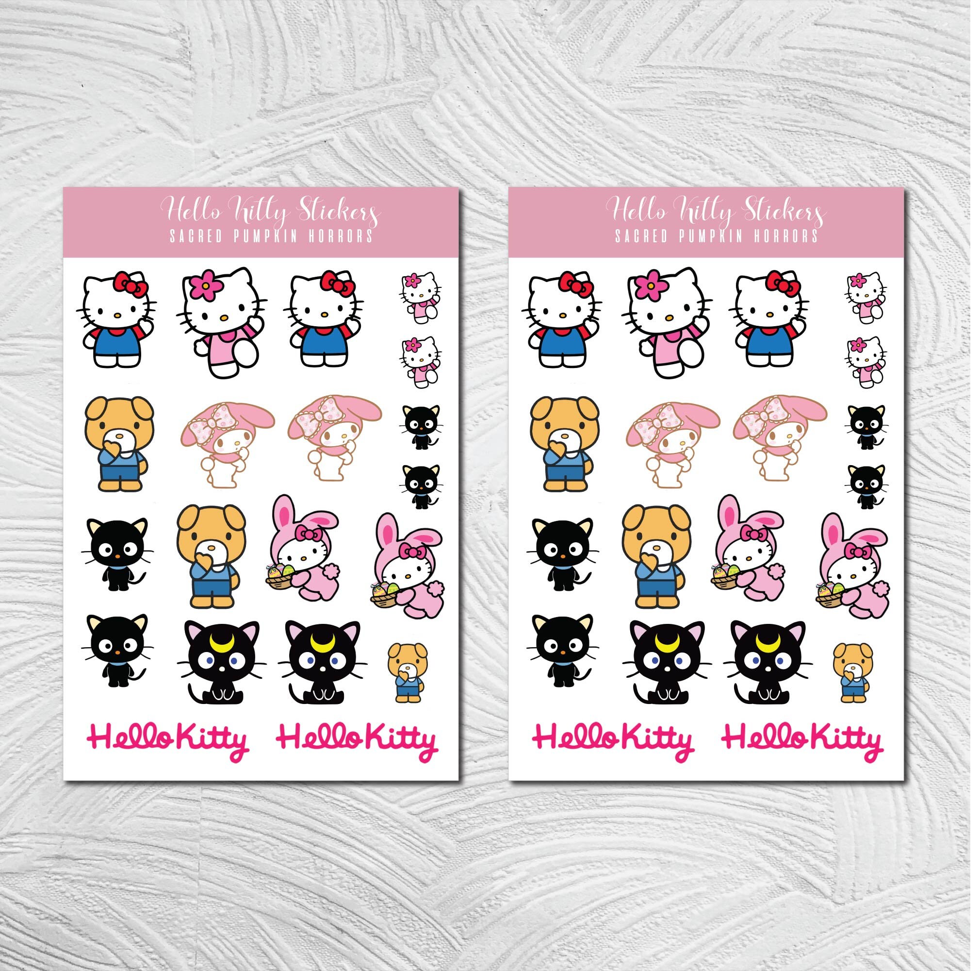 Hello Kitty Sticker Pack, Hello Kitty, Kids Stickers, Educational Toys ...
