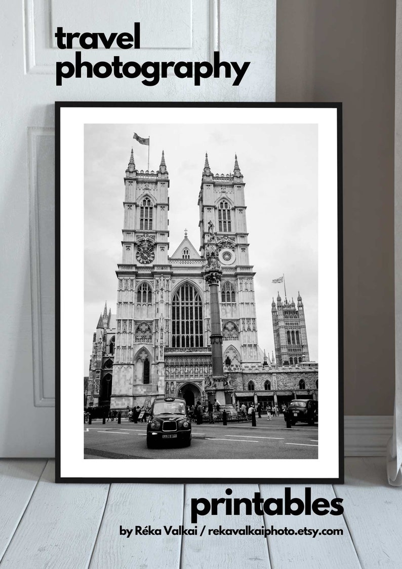 LONDON Westminster Abbey. Printable Travel Photography. Original Wall ...