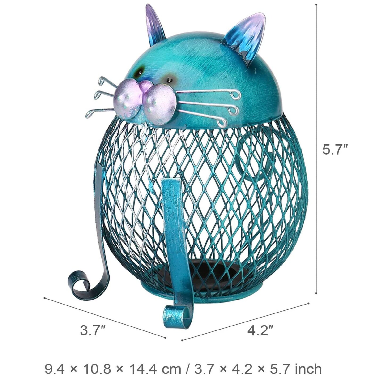 Home Bank Cat Piggy Bank Cat Money Bank Money Boxmetal - Etsy