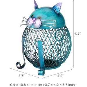 Home Bank Cat Piggy Bank Cat Money Bank Money Boxmetal - Etsy