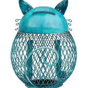 Home Bank Cat Piggy Bank Cat Money Bank Money Boxmetal - Etsy