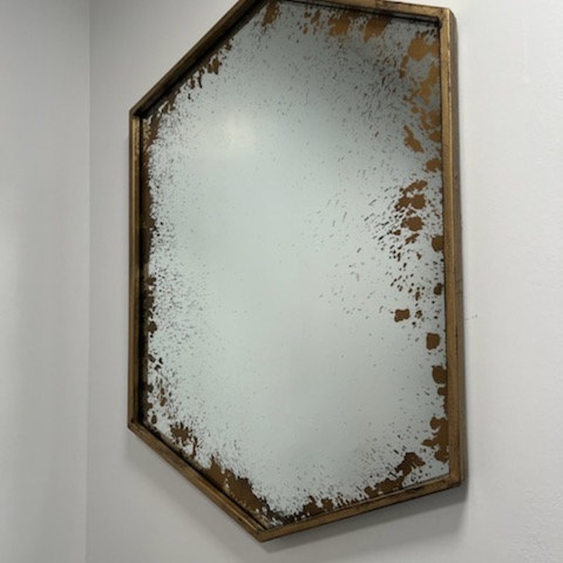 Distressed Mirror - Etsy