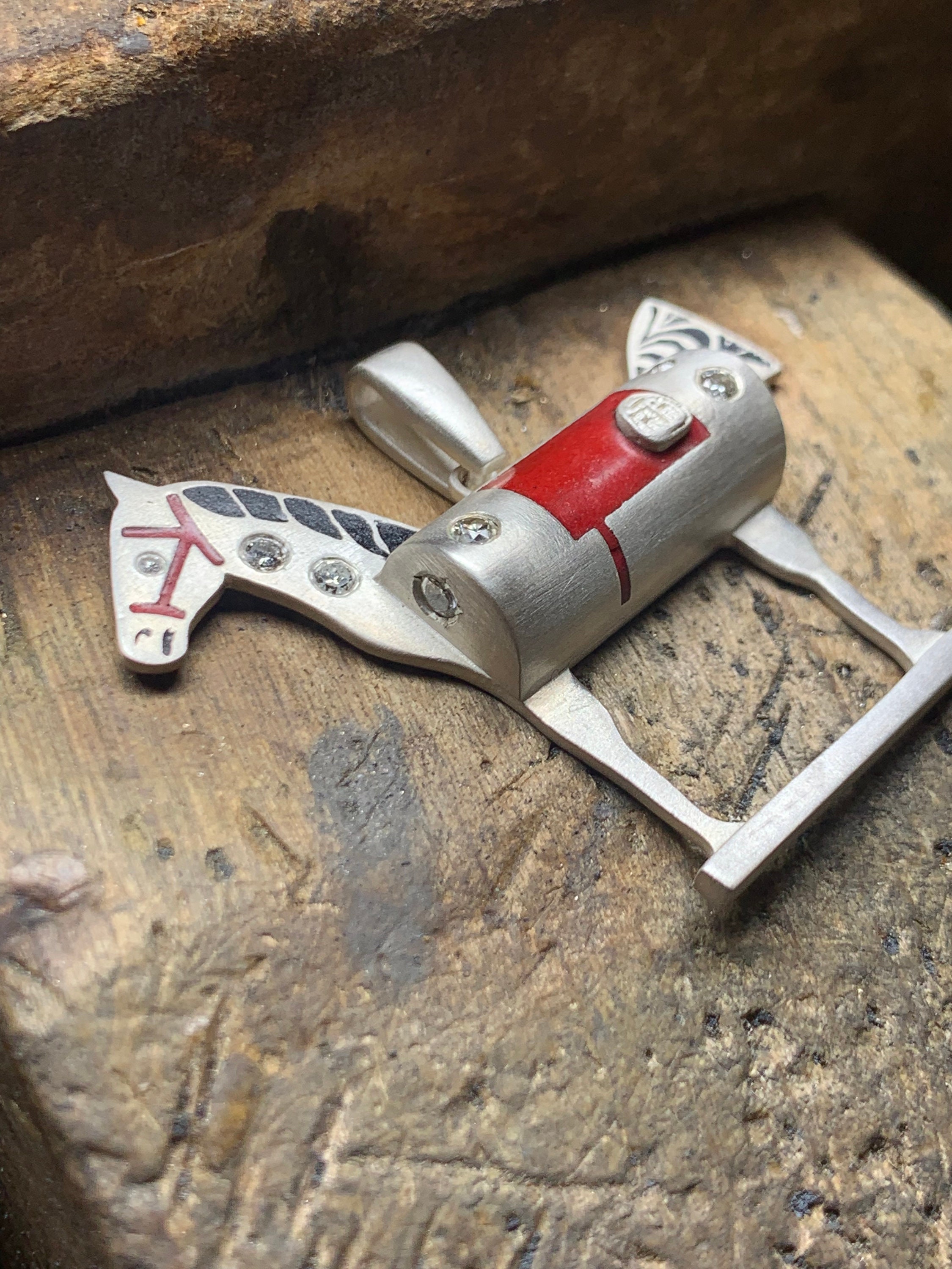 Handmade Tryon Morris the Horse in Sterling Silver - Etsy