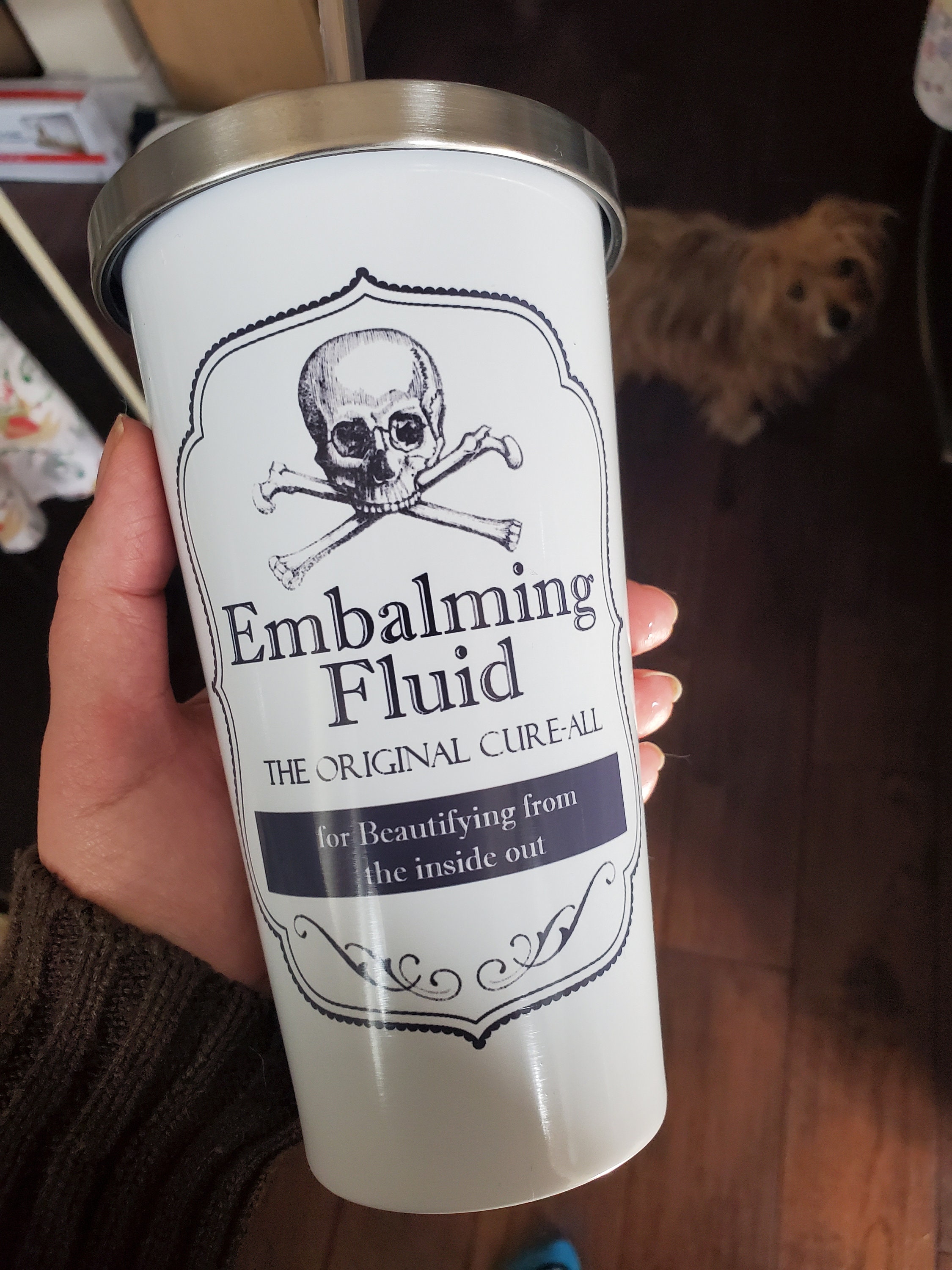 Embalming Fluid Apothecary Label 4 X 6 Inches Digital Download for ...