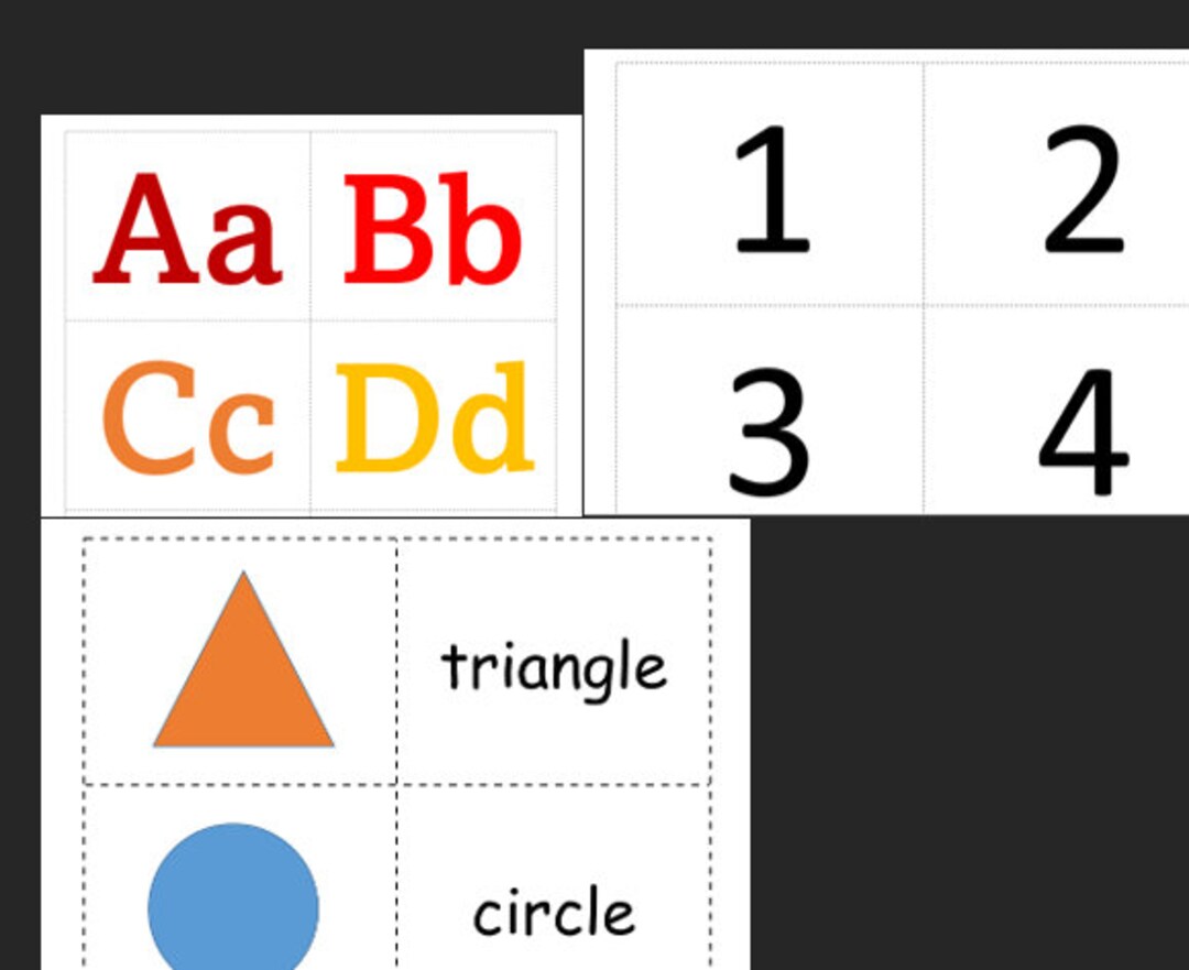 Fundamentals Flash Card Bundle - Etsy