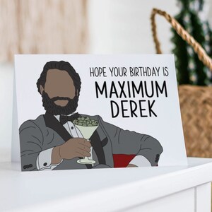 Maximum Derek Birthday Card the Good Place Hope Your - Etsy