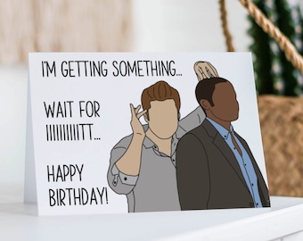 Psych Birthday Card Shawn and Gus Funny TV Show TV - Etsy