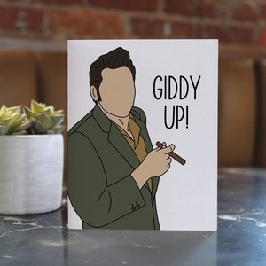 Giddy up Card - Seinfeld, Cosmo Kramer Card, Seinfeld Birthday Seinfeld ...