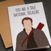Ron Swanson Wish You Luck Card Parks and Rec Card, Swanson, Best of ...