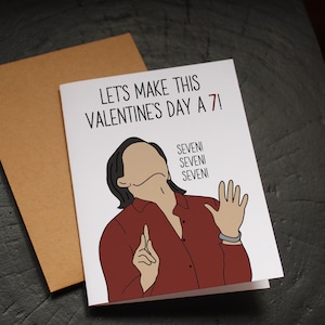 VALENTINE'S DAY Monica 7 Friends Card Friends TV Show, Friends, Monica ...