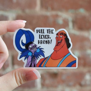 Pull the Lever, Kronk Sticker Yzma and Kronk, Emperor's New Groove ...
