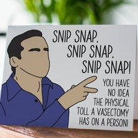 Husband Vasectomy Gift for Snip Snip Vasectomy Gift for Vasectomy Party ...