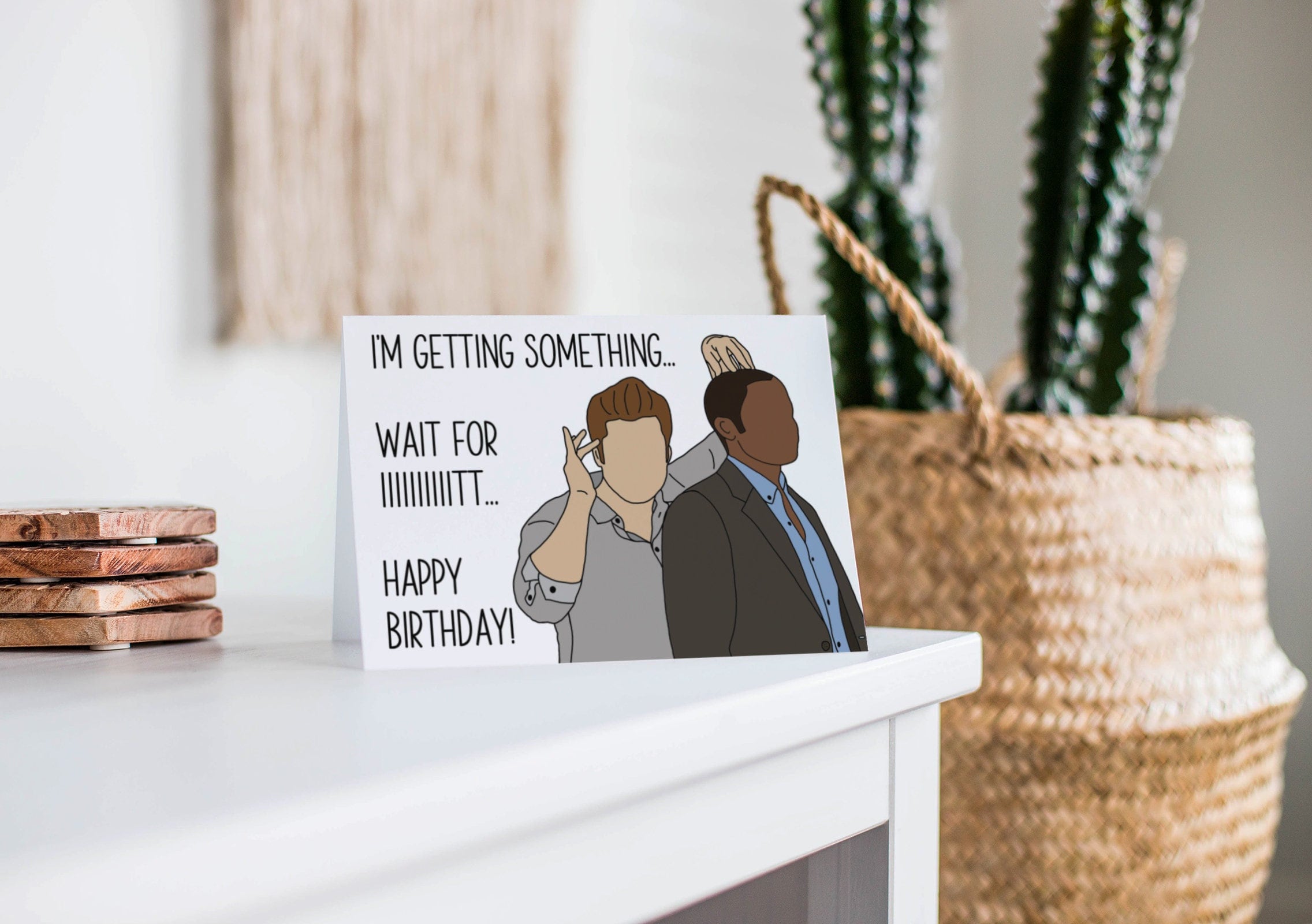 Psych Birthday Card Shawn and Gus Wait for It Psych TV - Etsy Canada