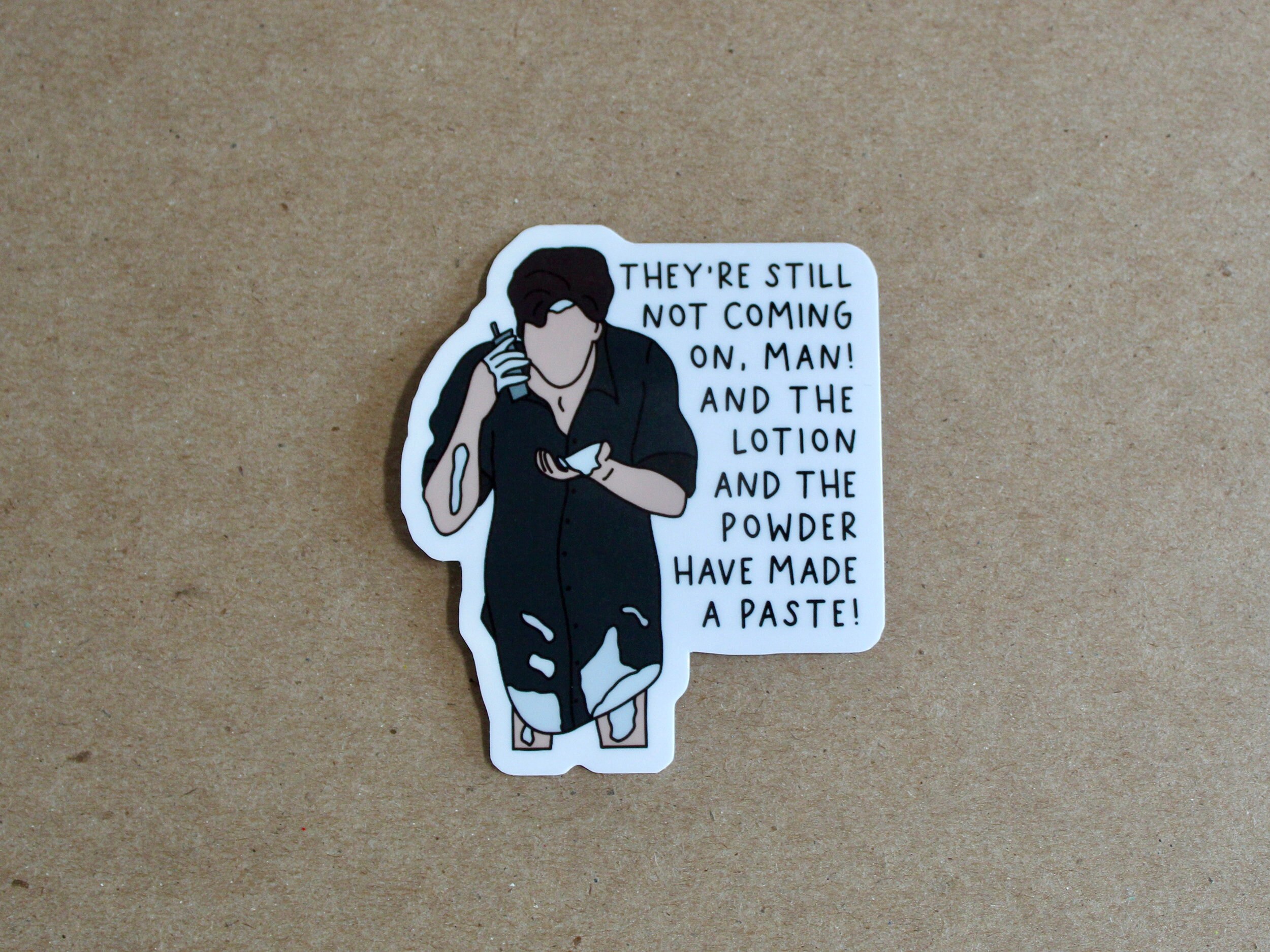 Ross Leather Pants Sticker Friends Sticker Waterproof - Etsy