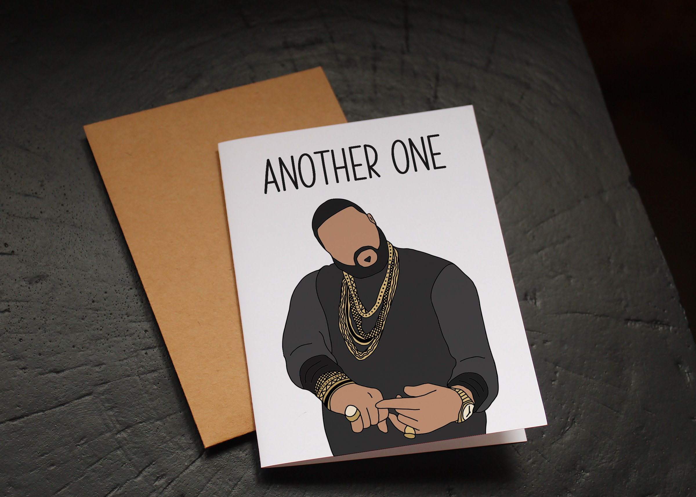 DJ Khaled Another One Card Anniversary Card Birthday Card - Etsy