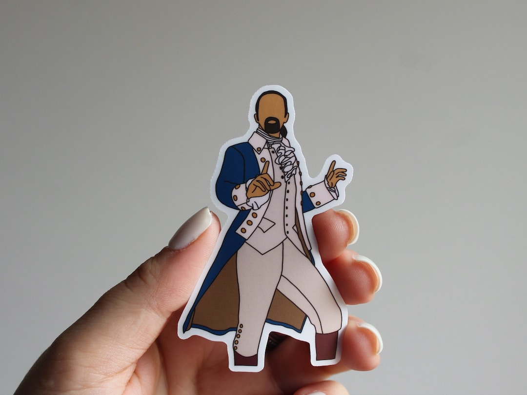 Alexander Hamilton Sticker - Hamilton Sticker, Waterproof Weatherproof ...