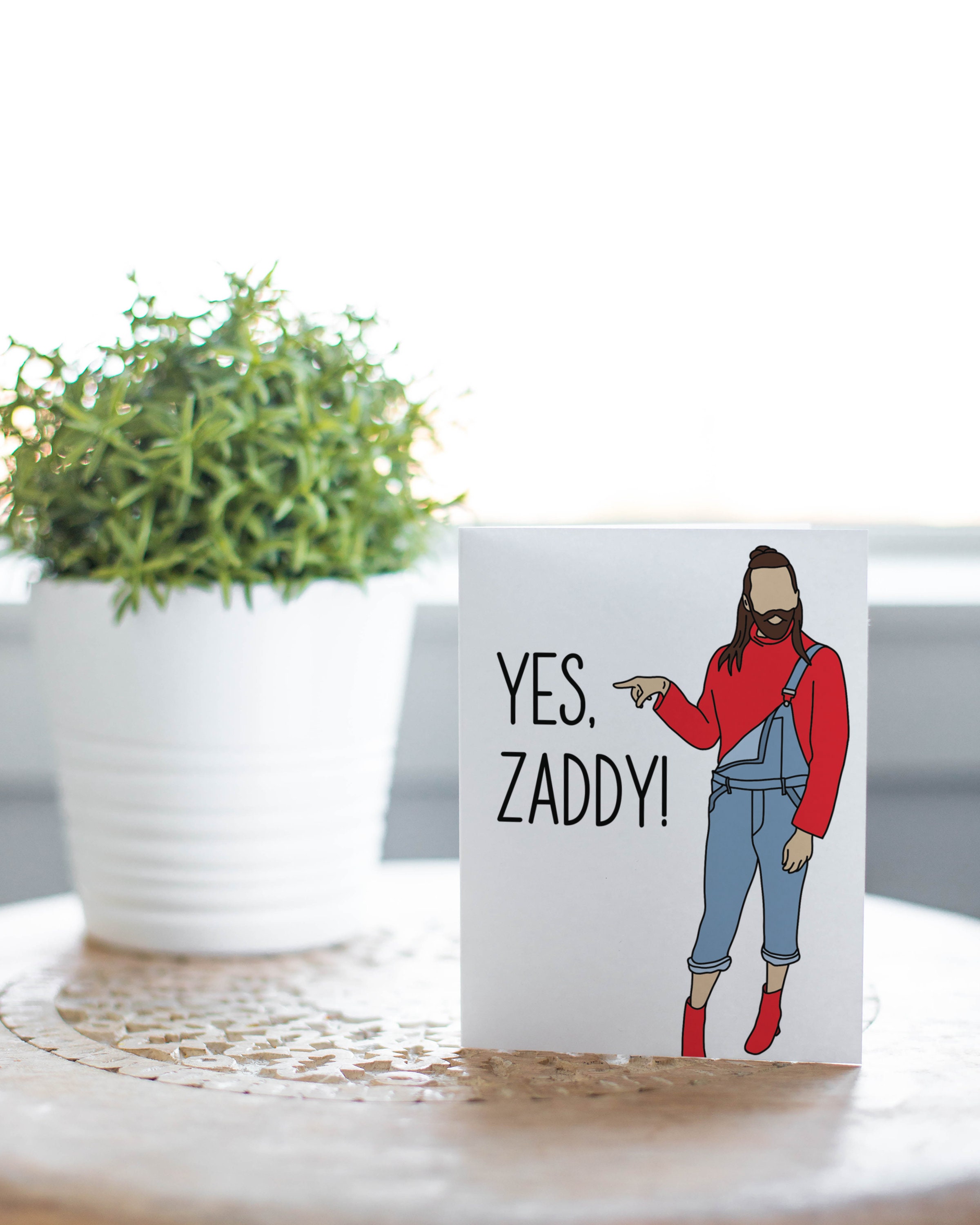 Queer Eye Yes Zaddy Card Father's Day Card Card for - Etsy