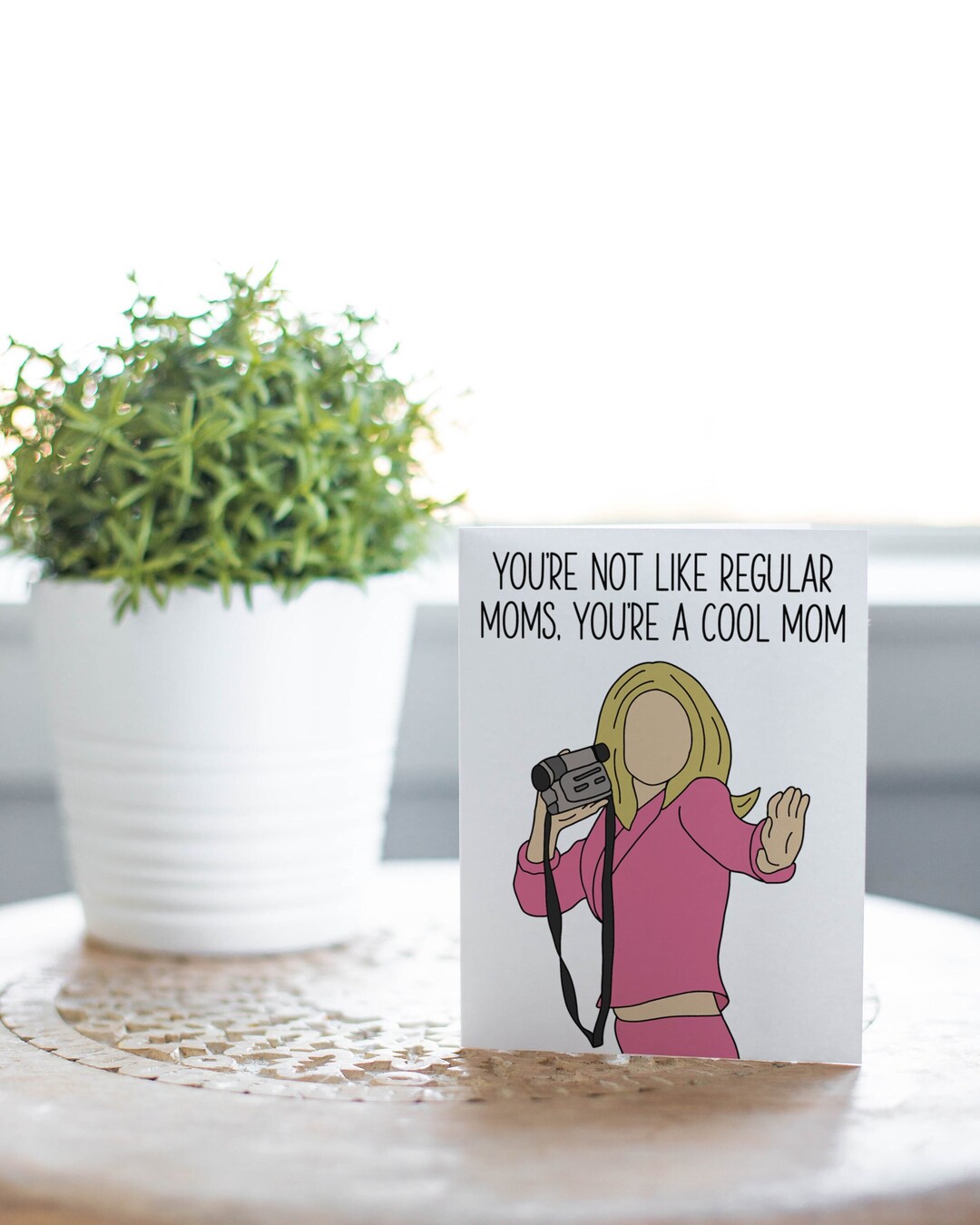 You're a Cool Mom Card Mean Girls Mother's Day Card - Etsy