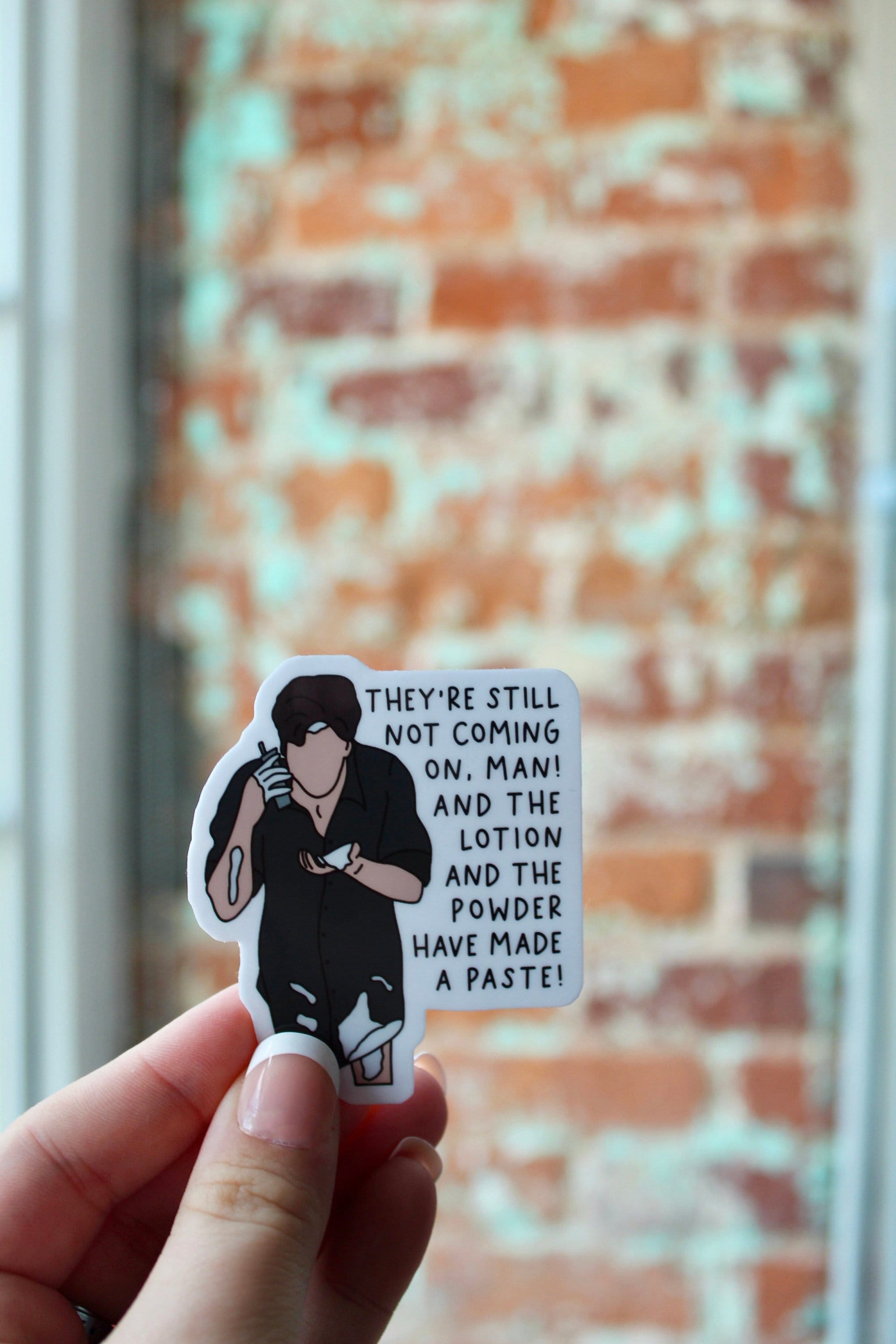 Ross Leather Pants Sticker Friends Sticker Waterproof - Etsy