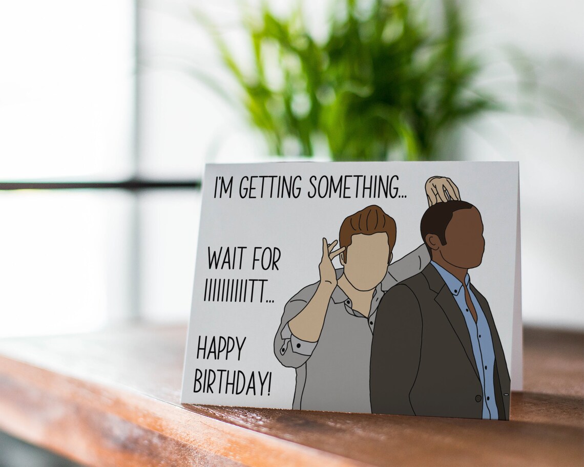Psych Birthday Card Shawn and Gus Wait for It Psych TV - Etsy