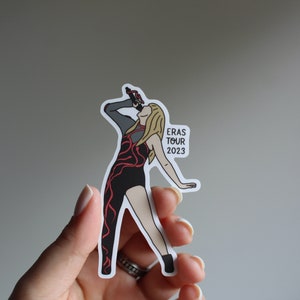Eras Tour Stickers Taylor Swift Stickers, Waterproof Matte Stickers ...